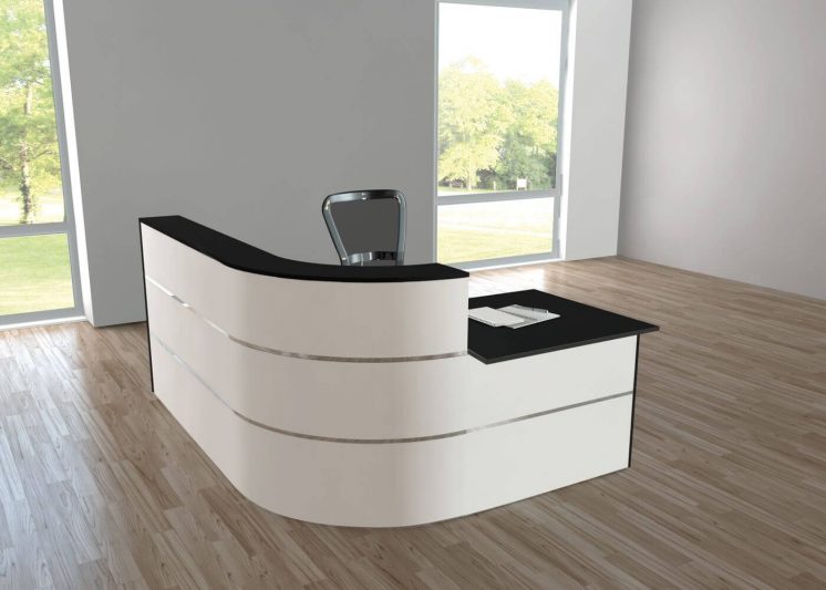 Design-Empfangstheke PRAG | Büromöbel